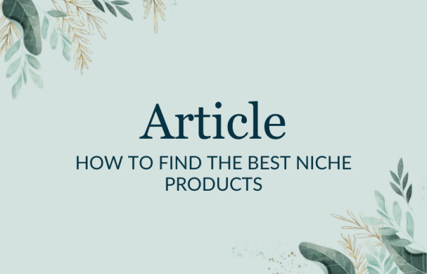 How To Find The Best Niche Products - Taylor D. Lewis Creative